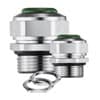 Heyco®-Tite Brass Liquid Tight Cordgrips - Metric Hubs, High ...