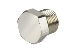 Heyco®-Tite Brass Locking Plugs, Metric Hubs - Heyco