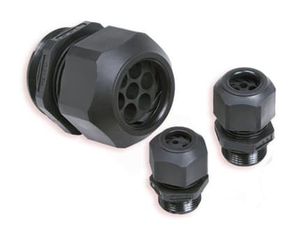 Heyco®-Tite Liquid Tight Cordgrips Multi-Hole for Smaller Conductors ...
