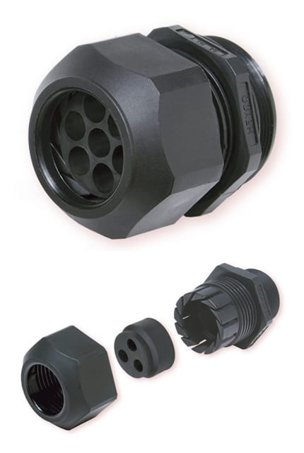 Heyco®-Tite Liquid Tight Cordgrips Multi-Hole for Larger Conductors - Heyco