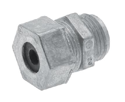 Heyco®-Tite Metallic Liquid Tight Cordgrips - NPT Hubs - Heyco