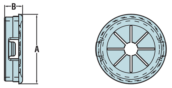 Heyco® Shorty Universal Bushings - Heyco