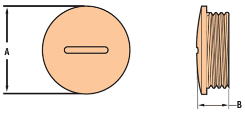 Heyco® PG and Metric Threaded Plugs Plastic - Heyco