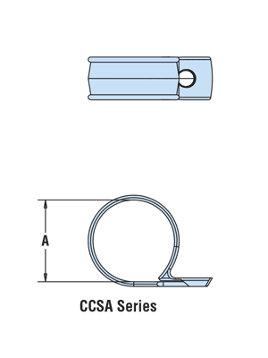 Heyco® Self-Aligning Nylon Cable Clamps - Heyco