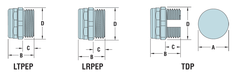 HEYClean® Brass Pressure Equalization and Drain Plugs - Heyco