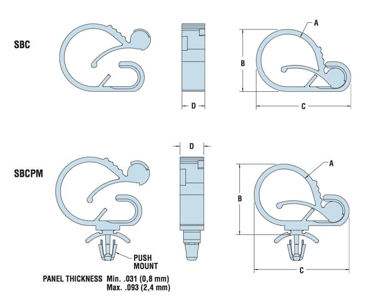 Heyco® Speed Bundle Clamps - Heyco