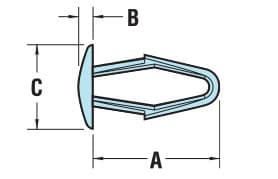 HEYClip™ Drive Fasteners - Heyco