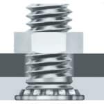 FHS-M4-8 - Self-Clinching Threaded Studs - Type FH/FHS/FHA - M4 x 0.7 - PEM® Fastening Products