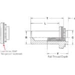 BS-M4-2 - Self-Clinching Blind Fasteners - Types B, BS - M4 x 0.7 - PEM® Fastening Products