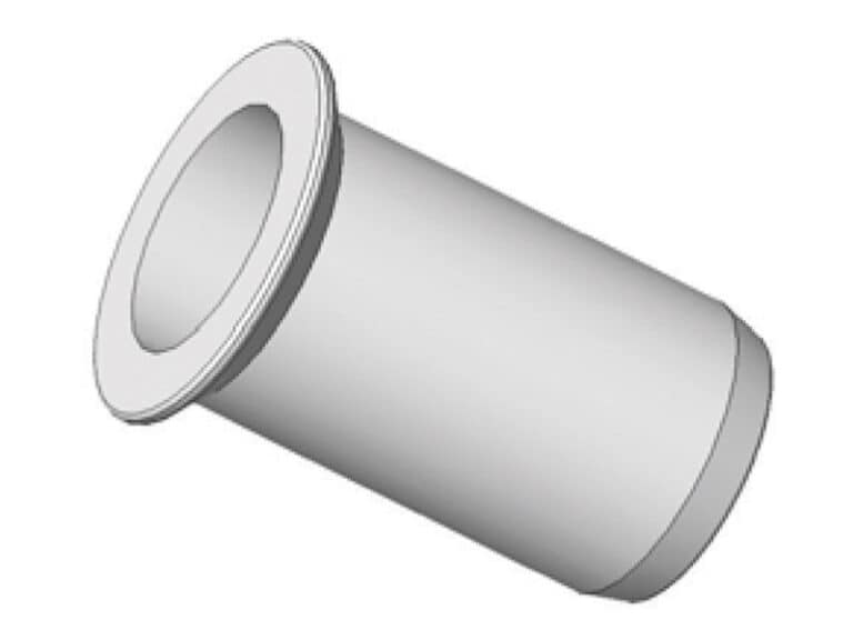 AECRS-M8-4.5BZI - Countersunk Head Round Body Threaded Insert - Closed End - M8 x 1.25 - PEM ...