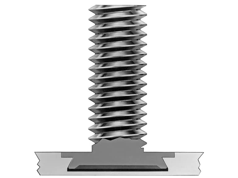 CFHA-M4-10 - Concealed-Head Studs - Types CHA,CFHA,CHC,CFHC - M4 x 0.7 - PEM® Fastening Products